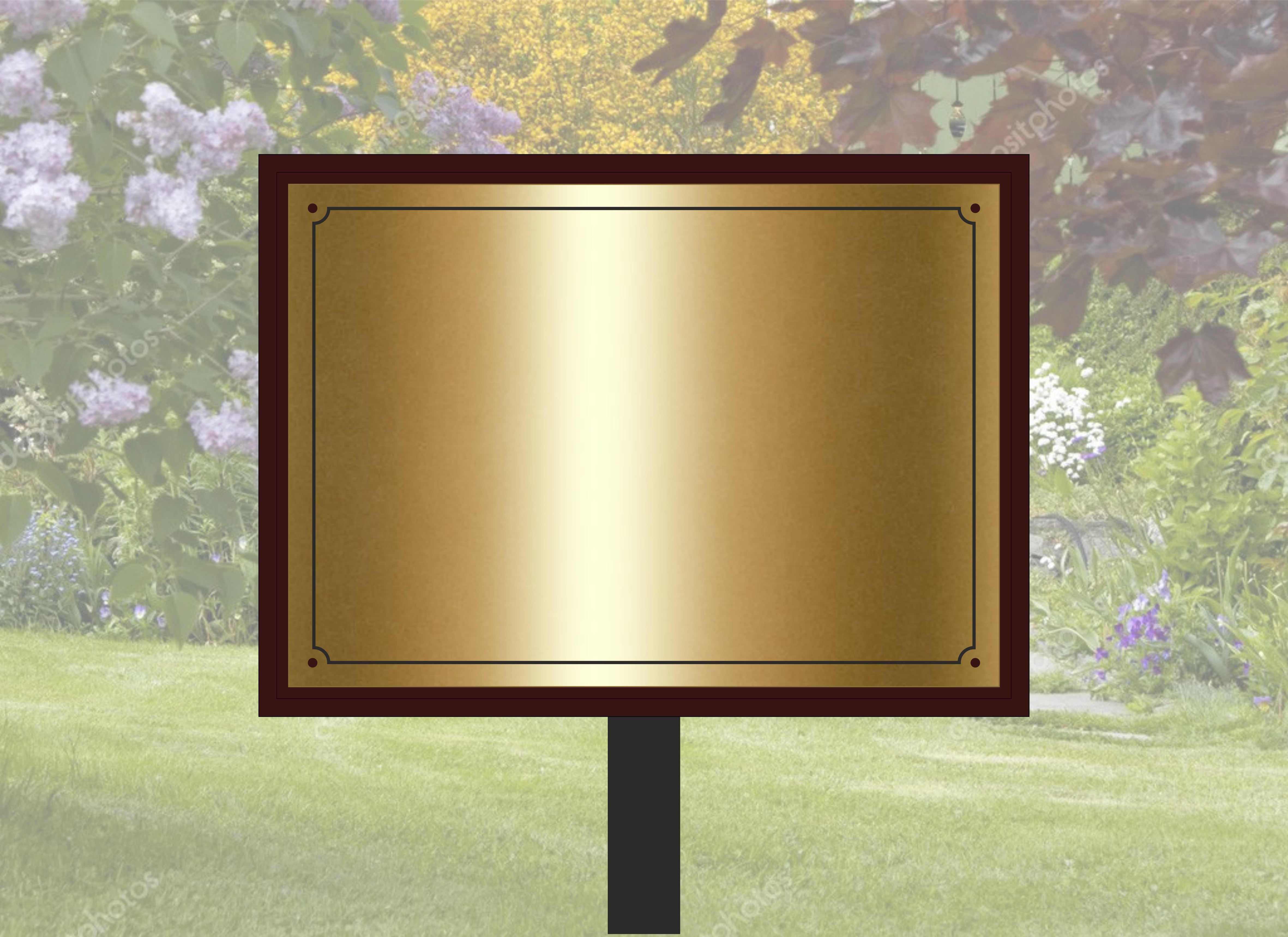 Brass Tree Plaque | Memorial | Commemorative | – Plaque Store