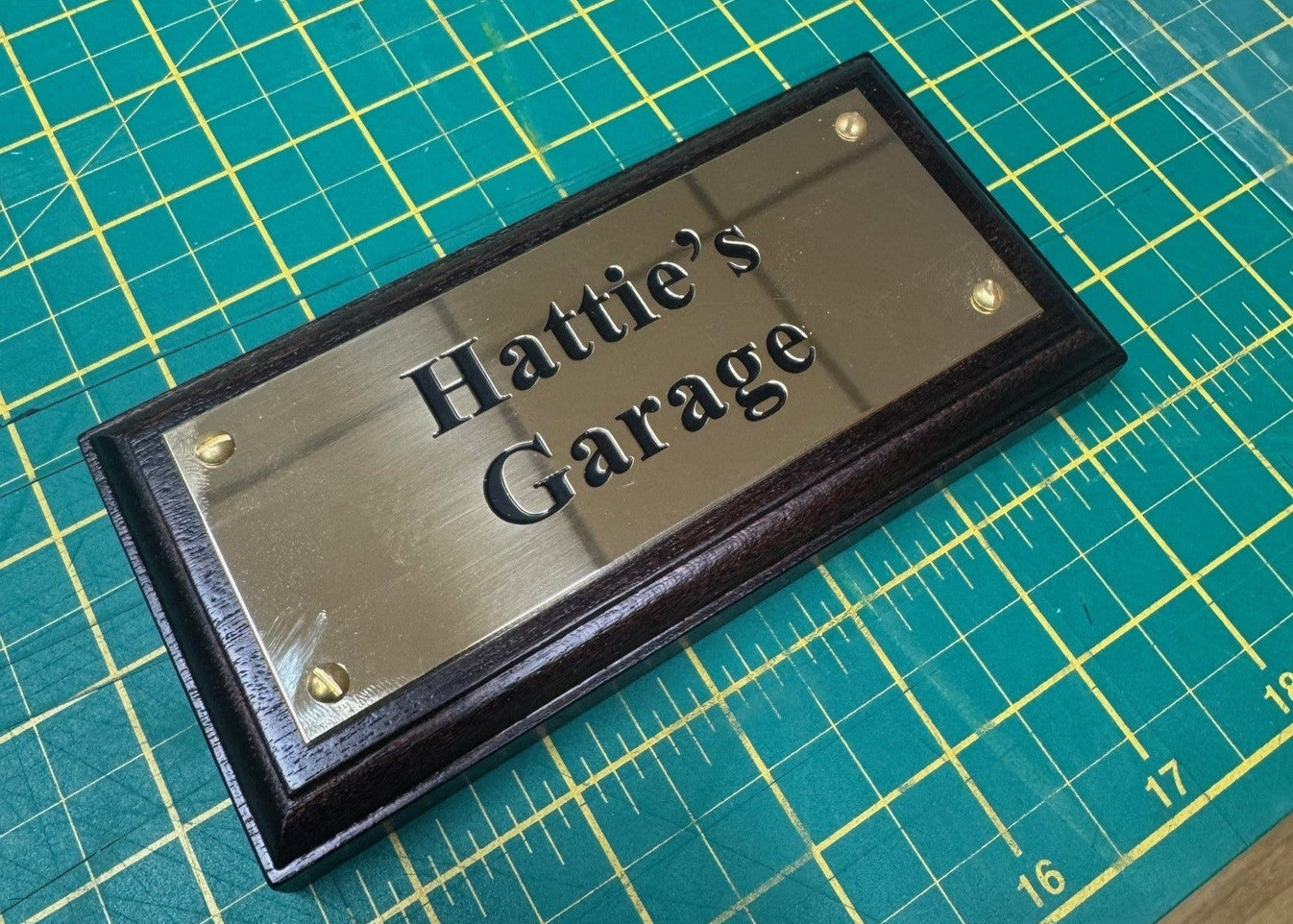 Brass Wall Plaque | Memorial | Commemorative | Business | – Plaque Store