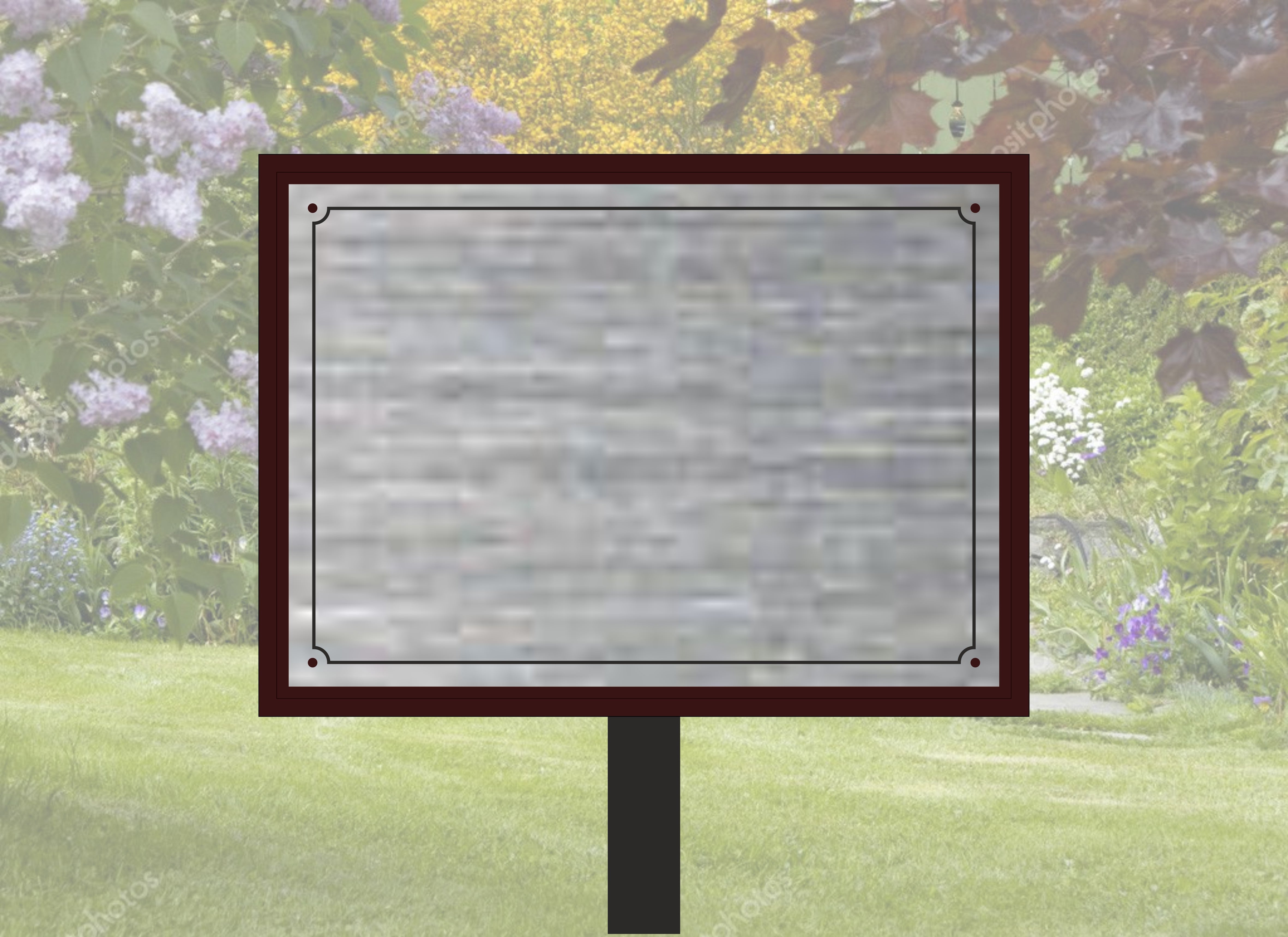 Stainless Steel Tree Plaque | Memorial | Commemorative | – Plaque Store